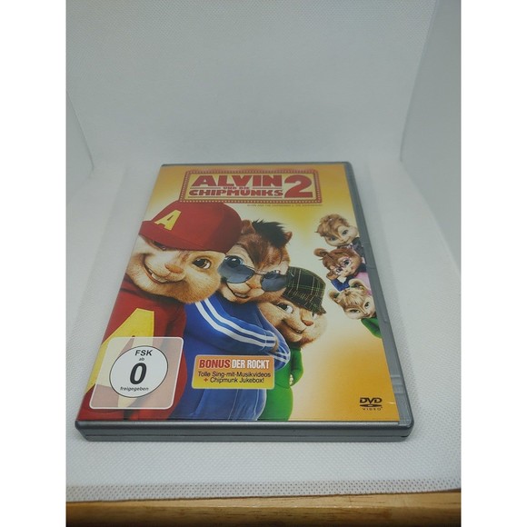 Media | Alvin And The Chipmunks 2 Dvd Very Good Tested And Works | Poshmark